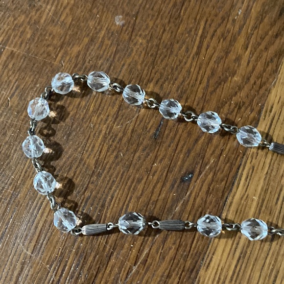 Creed | Jewelry | Vintage Creed Sterling Crystal Rosary | Poshmark